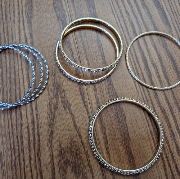 torrid | Jewelry | Set Of 7 Plus Size Bangle Bracelets By Torrid | Poshmark